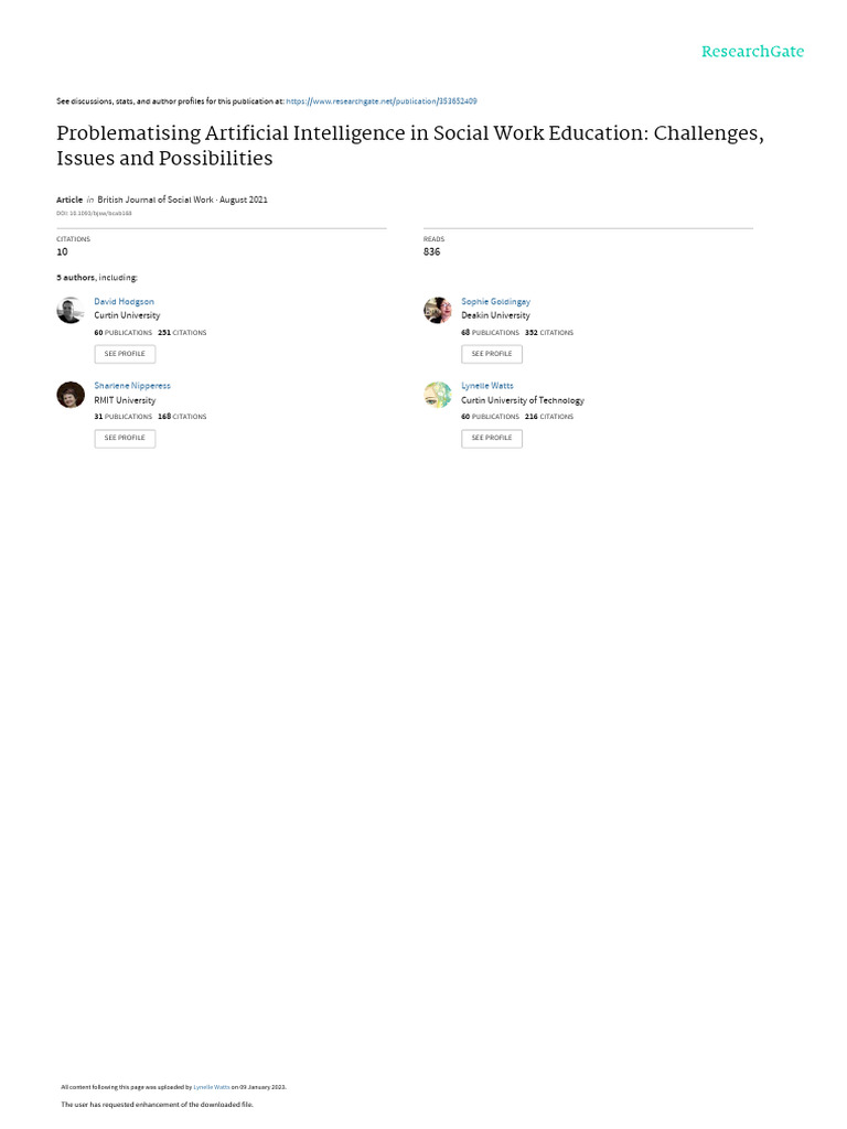 ProblematisingArtificialIntelligence AcceptedVersion ResearchgateAOM ...