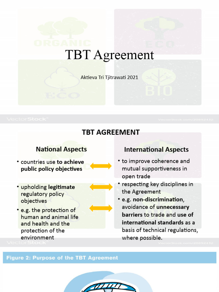 TBT Agreement 2023 | Download Free PDF | Non Tariff Barriers To Trade ...