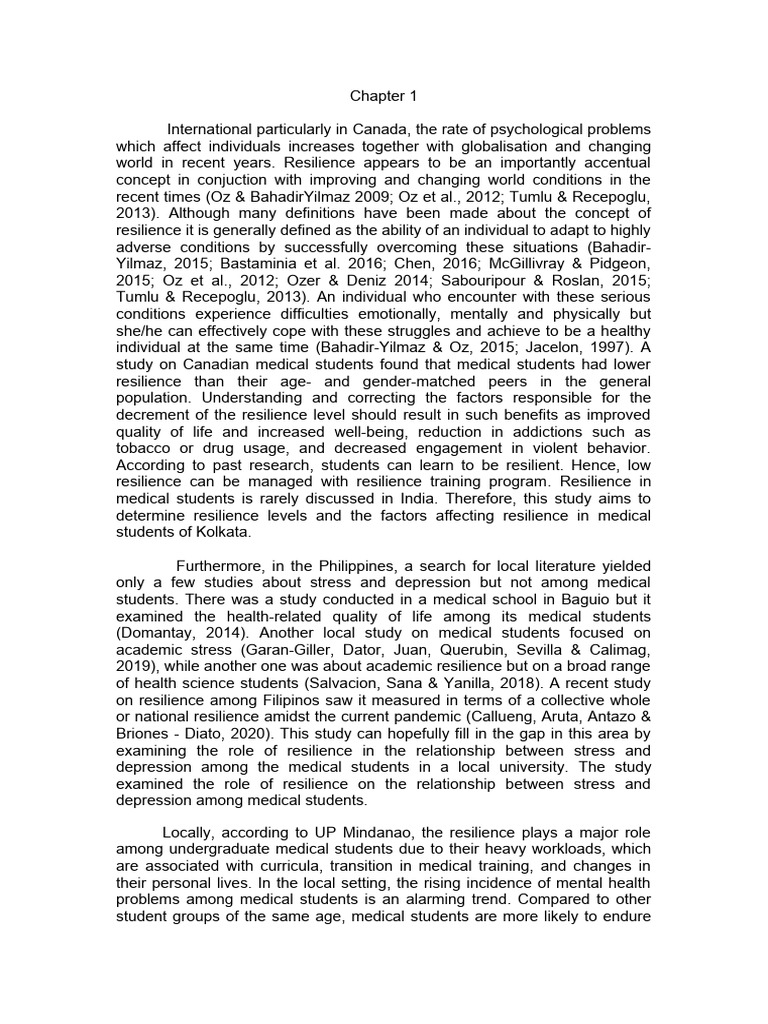 Research PURCOM | PDF | Psychological Resilience | Mental Health