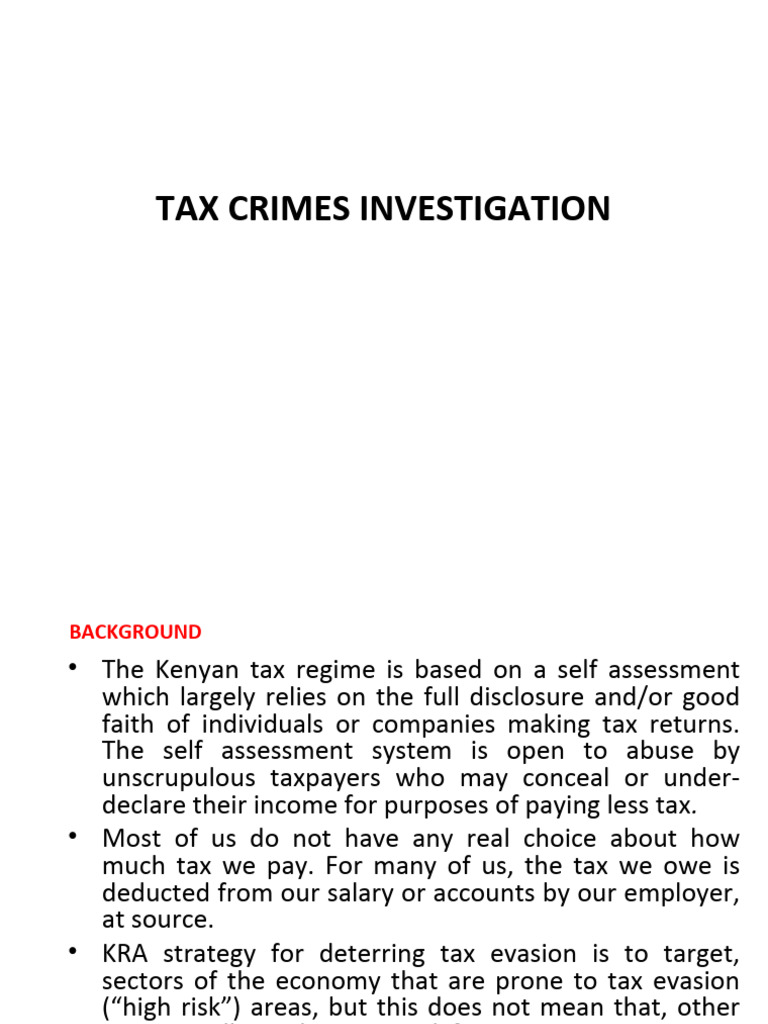 Tax Investigation Atp 2021 | PDF | Taxes | Tax Evasion