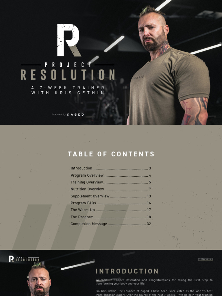 Project Resolution Trainer FULL | PDF | Nutrients | Fat