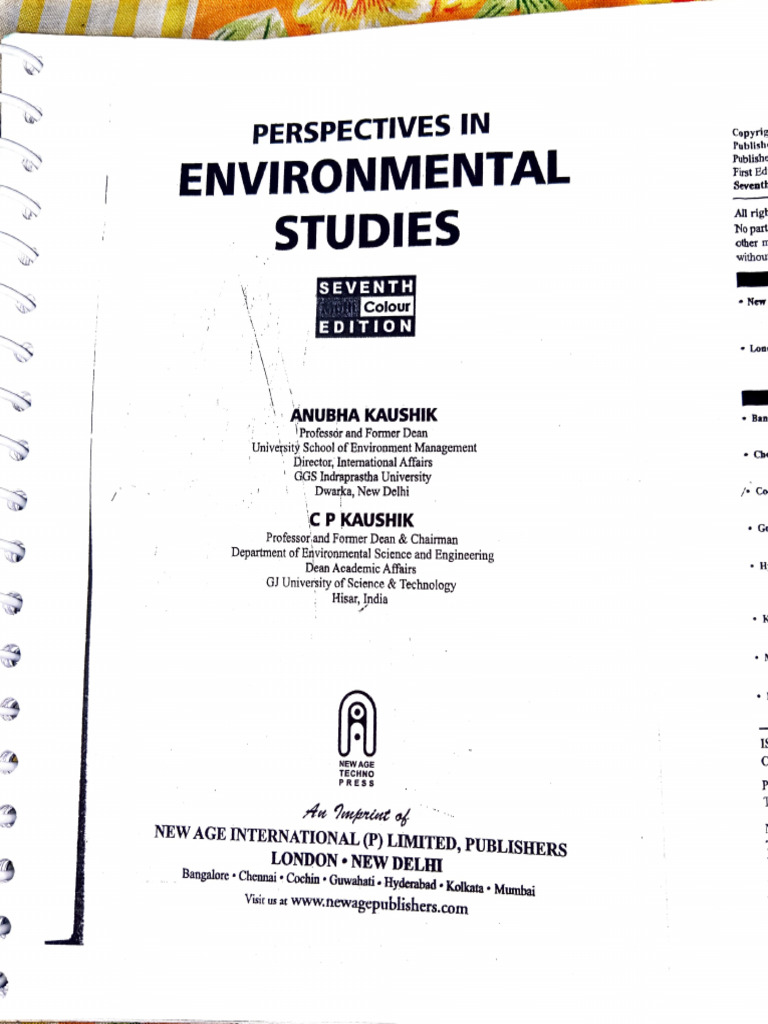 Evs Sem 1 Pdf