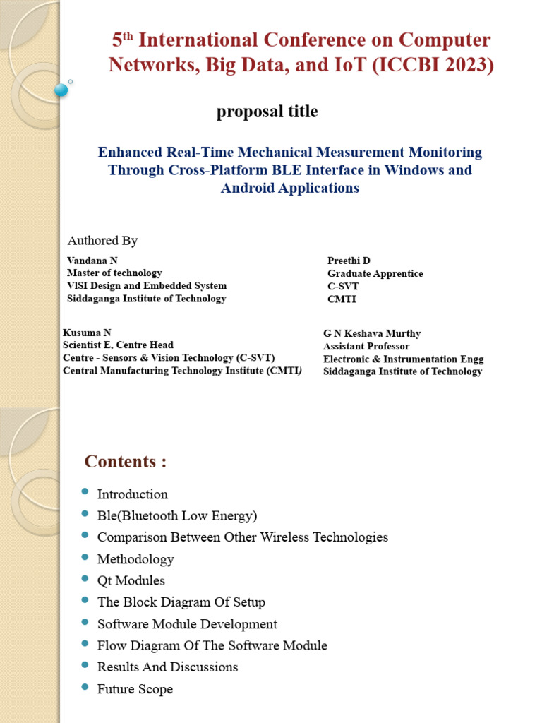 IEEE | PDF | Bluetooth | Graphical User Interfaces
