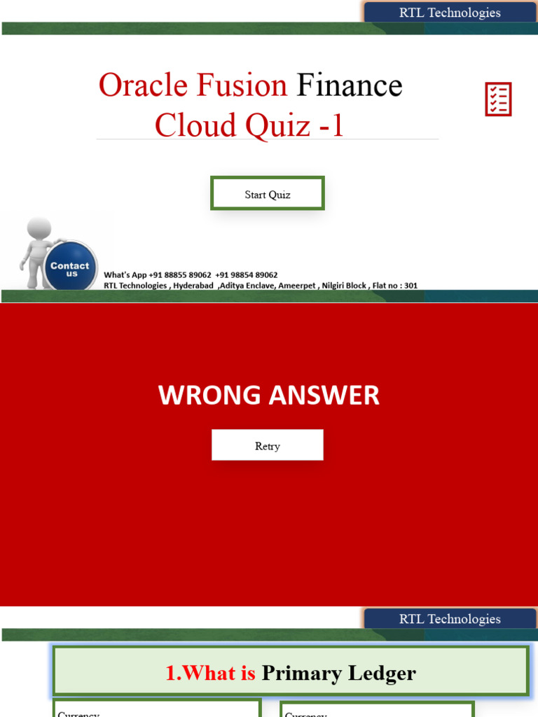 Finance Quiz 1 | PDF | Financial Services | Business