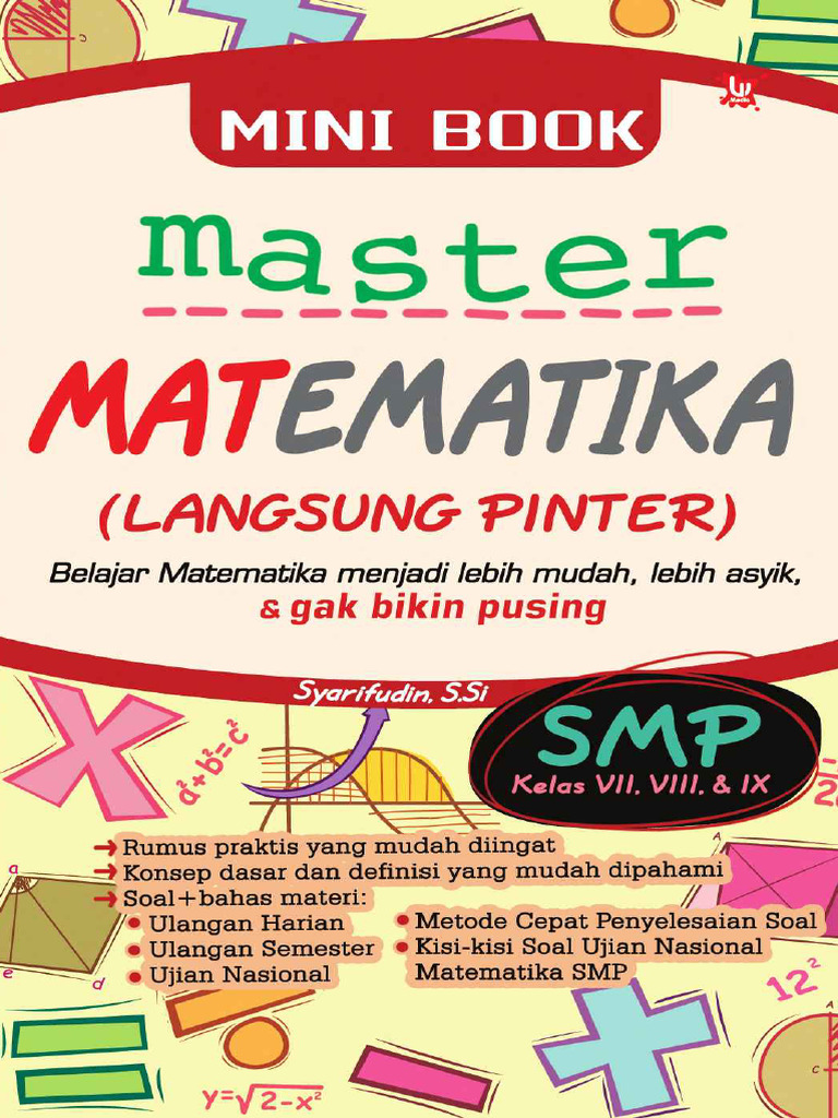 Mini Book Master Matematika SMP Kelas VII, VIII, & IX | PDF