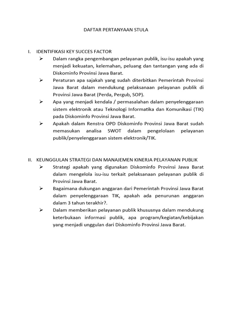 KSF Dan MAnajemen Pelayanan | PDF | Ilmu Sosial