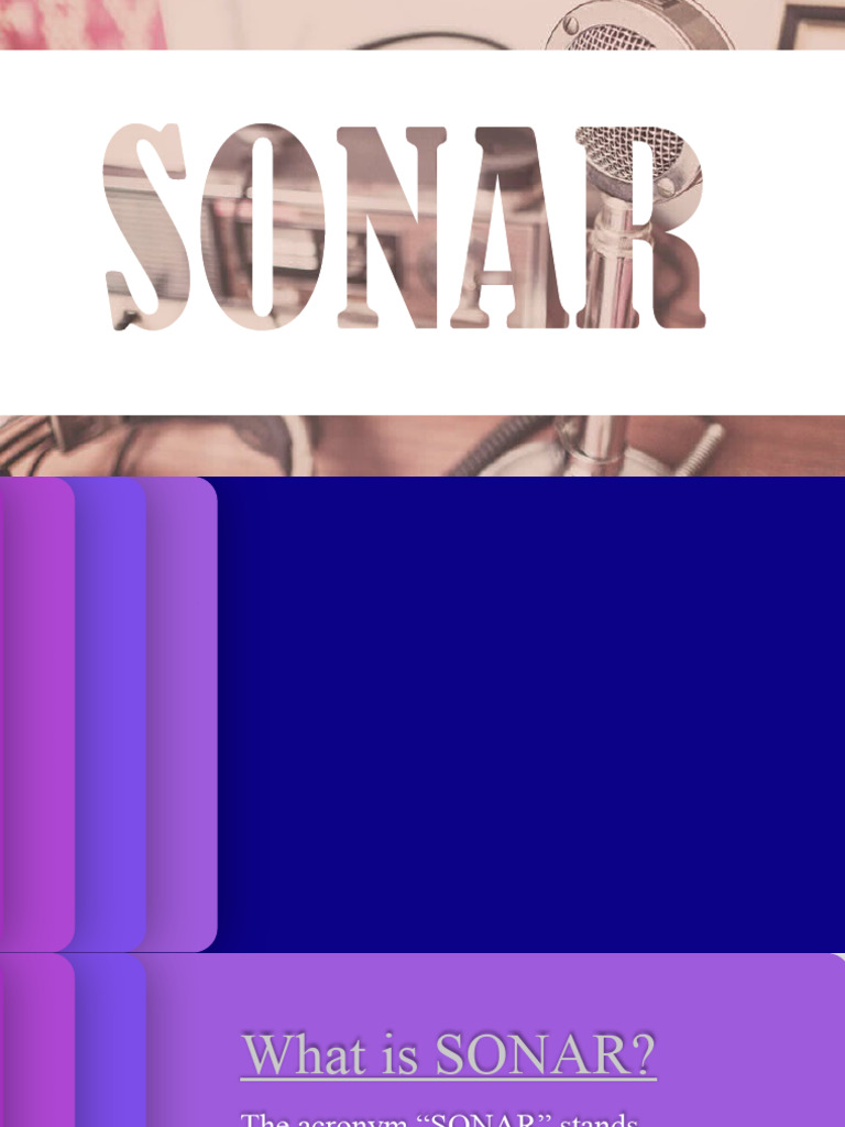 Sonar | PDF | Sonar | Ultrasound