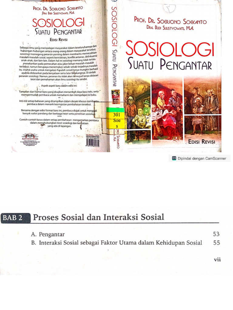 Sosiologi Suatu Pengantar (Bab 2 & 3) | PDF