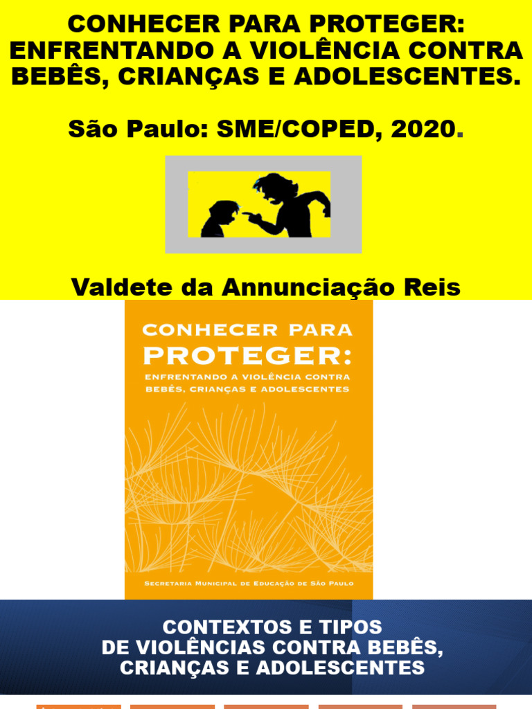 Conhecer para Proteger - Pref SP - 2023 | PDF | Violência | Assédio moral/bullying