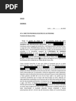 Plantilla ANDREANI Carta Documento | PDF | Argentina | Violencia