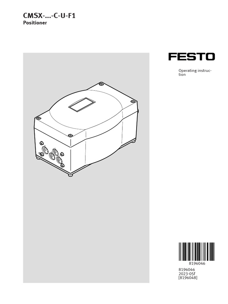 CMSX - C U F1 - Operating Instructions | Download Free PDF | Electrical ...