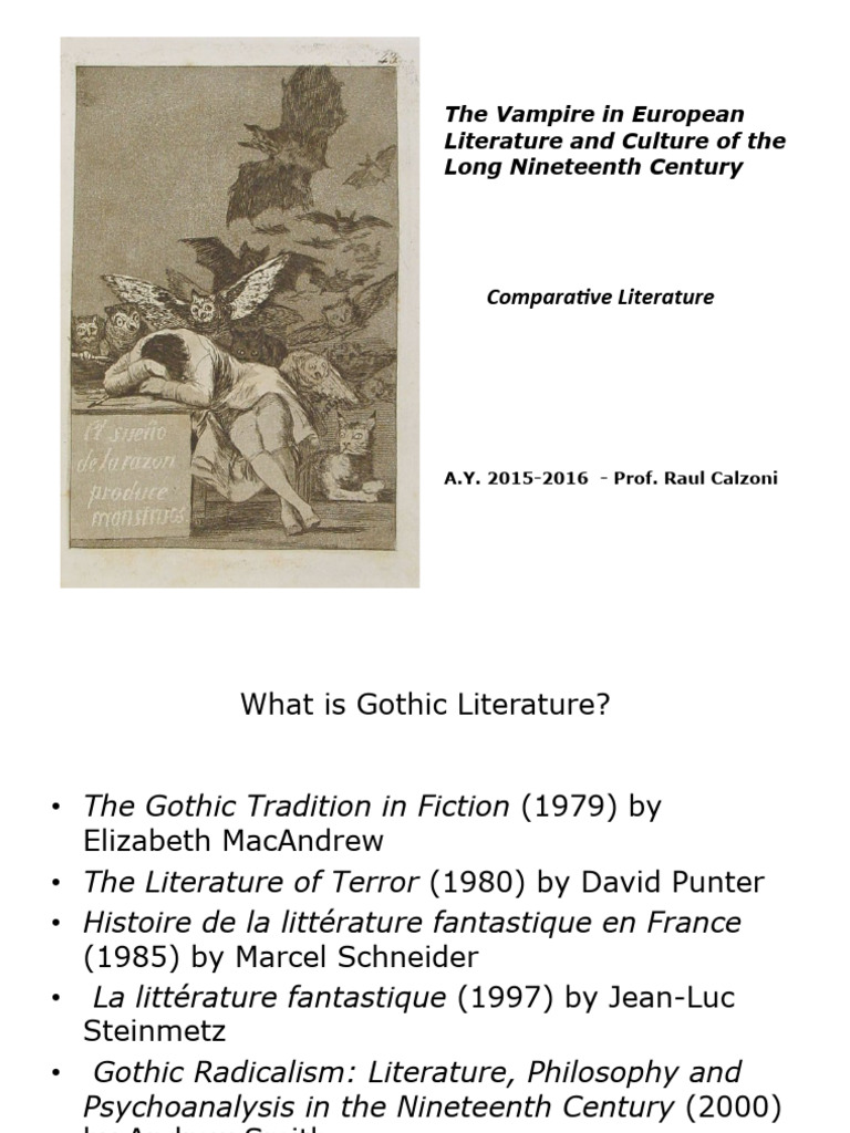 Resumen Gothic | PDF | Gothic Fiction