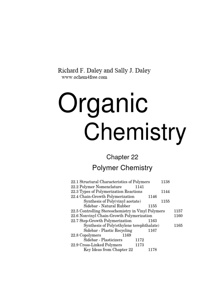 22 Polymer | PDF | Polymerization | Polymers