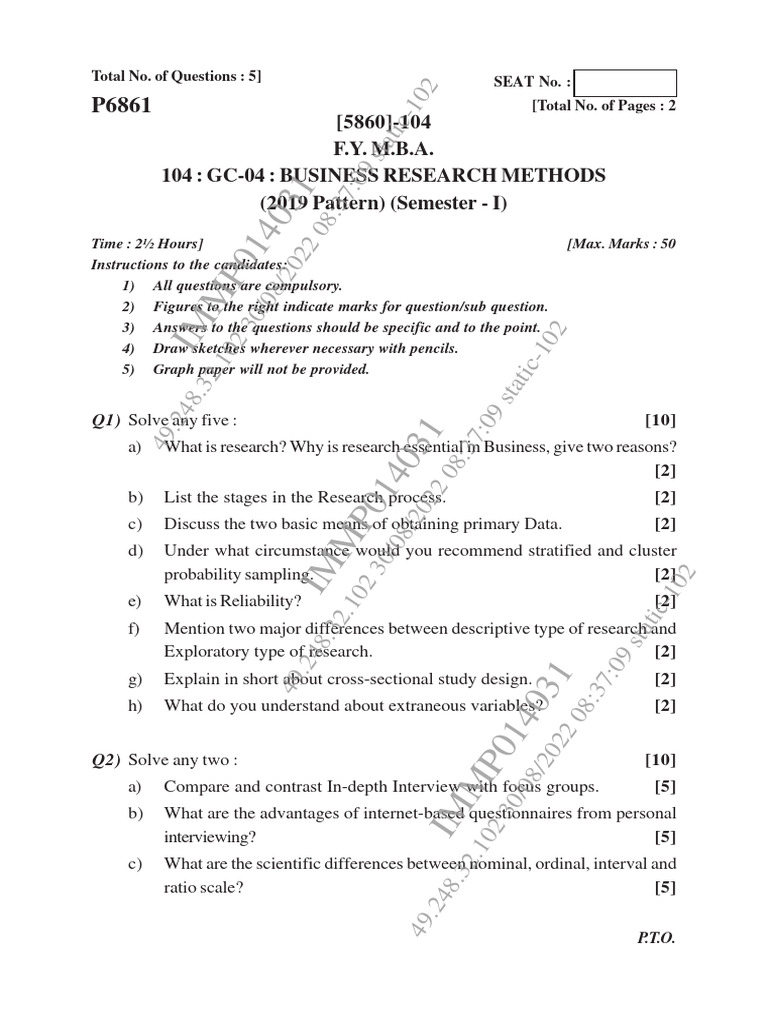 104 BRM | PDF | Science | Statistics