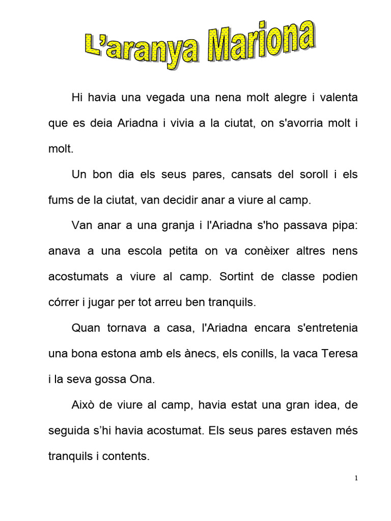 Aranya 20mariona | PDF