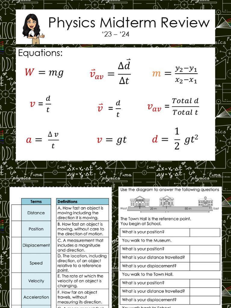Kinematics - Motion - Graphs - Review - MG - 23 - 24 2 | PDF ...