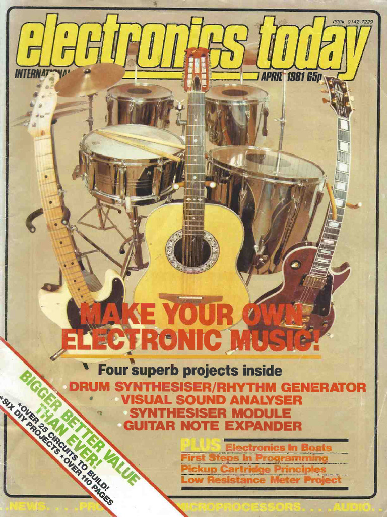 Electronics Today 1981 04 | Download Free PDF | Synthesizer ...