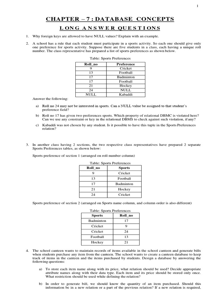 Database Concepts for Students | PDF | Relational Model | Software Design