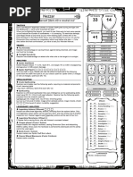 Pathfinder 1 Character Sheet | PDF