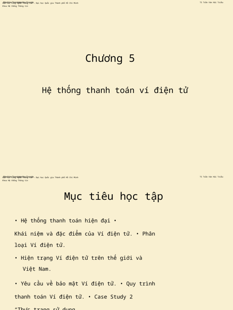 Chapter 5 E-Wallet Payment System - Part 1 | PDF