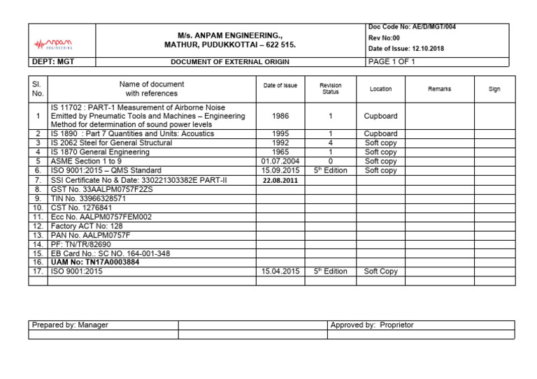 4-Document of External Origin | PDF