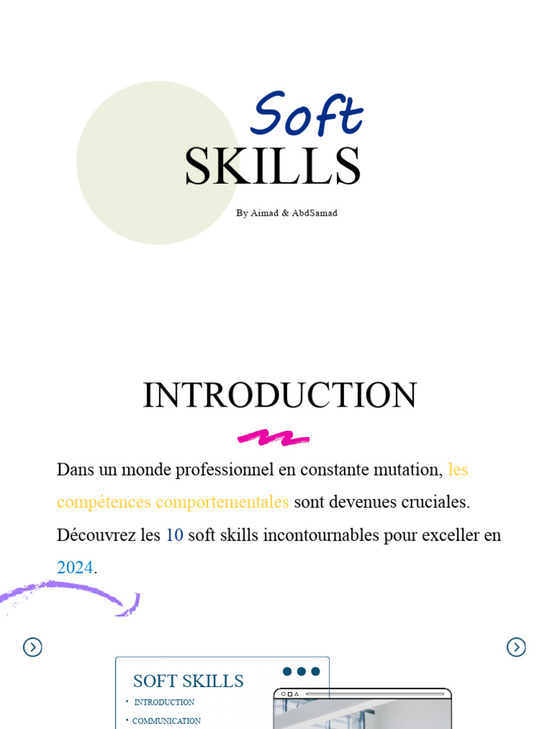 SOFT Skills | PDF | Créativité | la communication