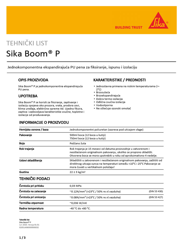 Sika 4 | PDF