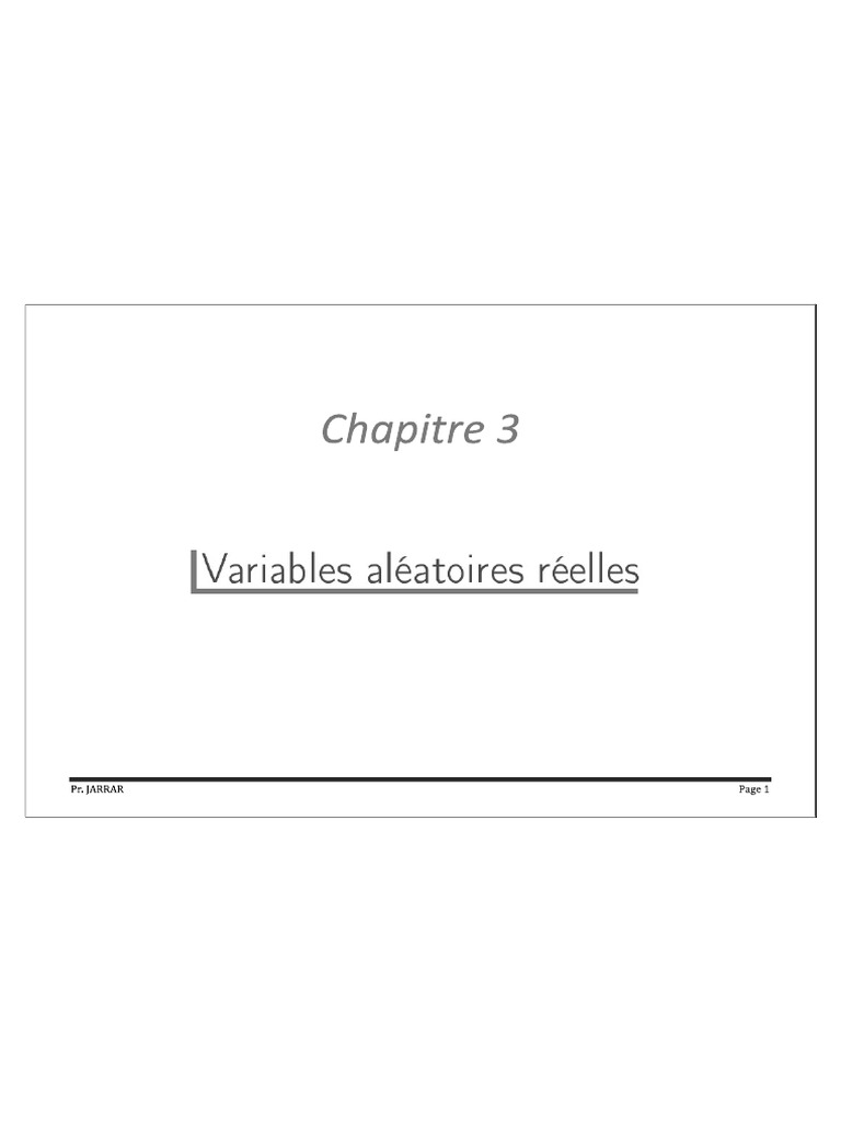 SMI S3 Chapitre 3 | PDF