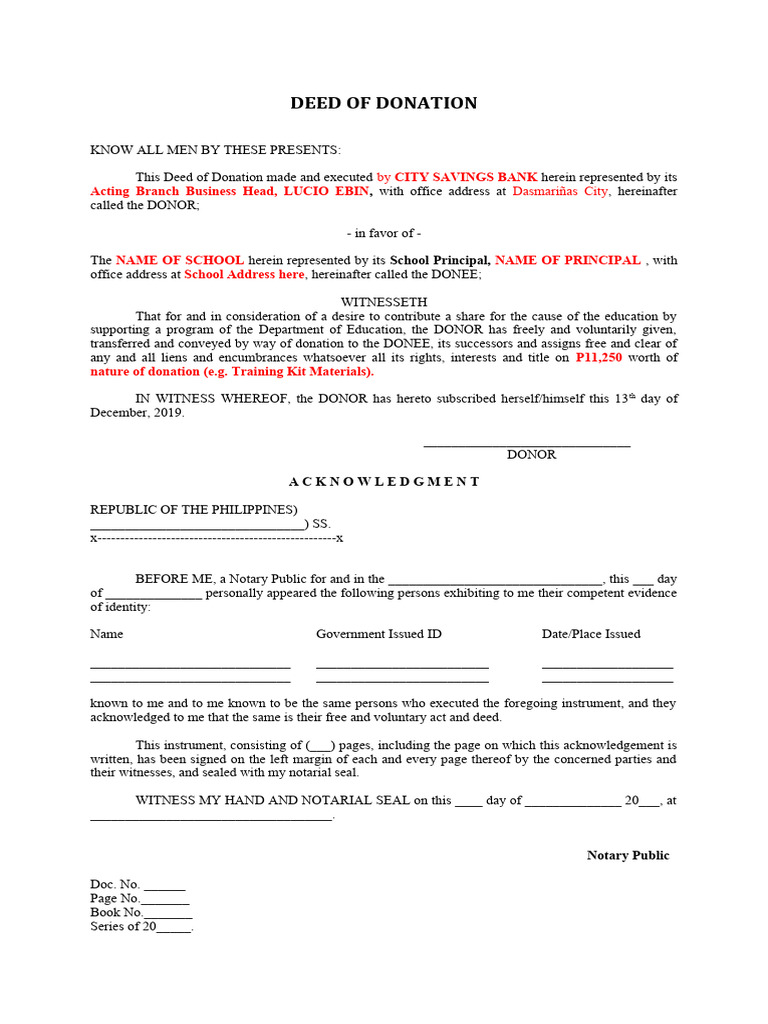 Dod Doa Template | PDF | Justice | Crime & Violence