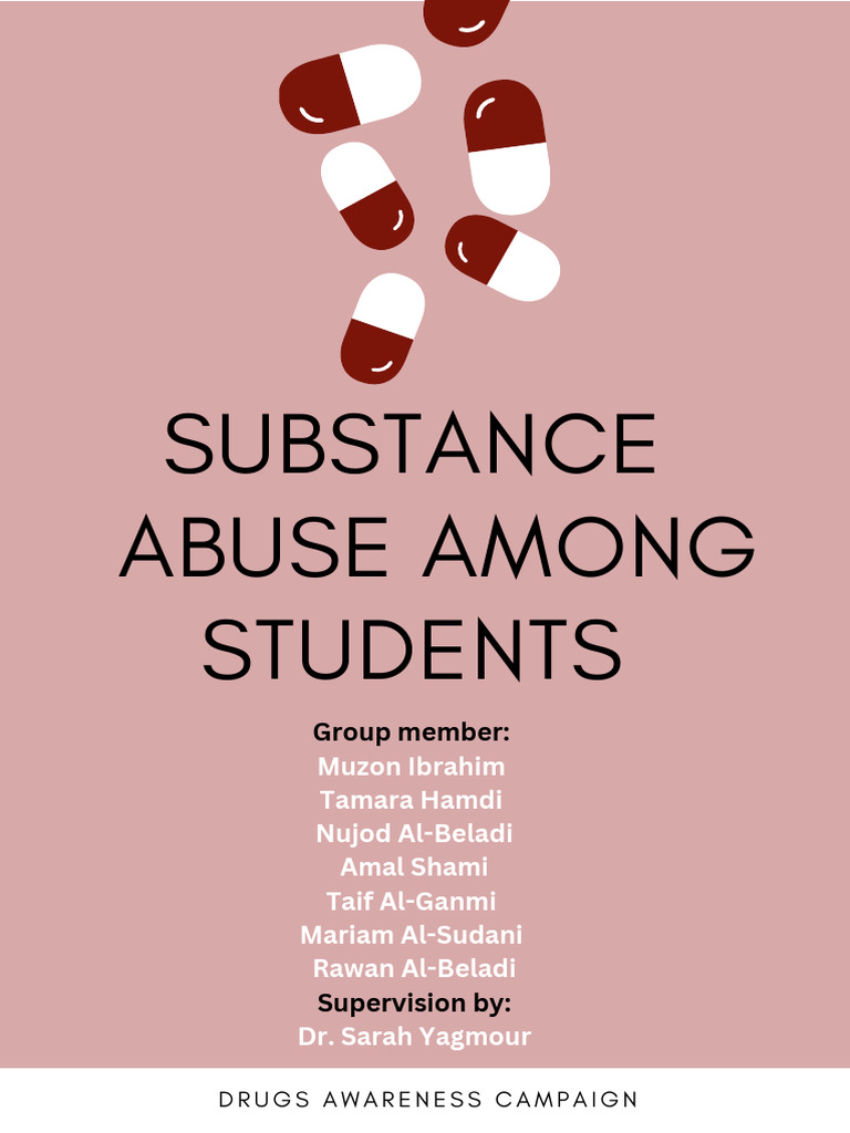 Substance Abuse Among Students | PDF | Substance Abuse | Methamphetamine