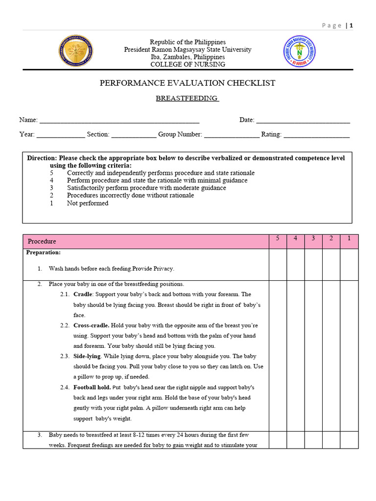 Breastfeeding Pdf Breastfeeding Breast