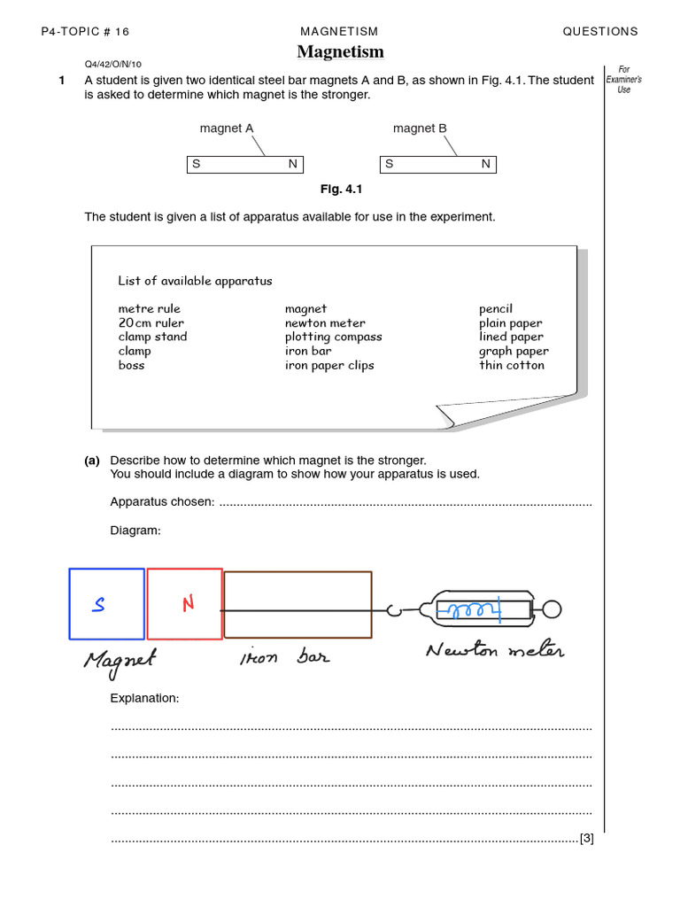 Magnet Strength and Identification Guide | PDF | Compass | Magnet
