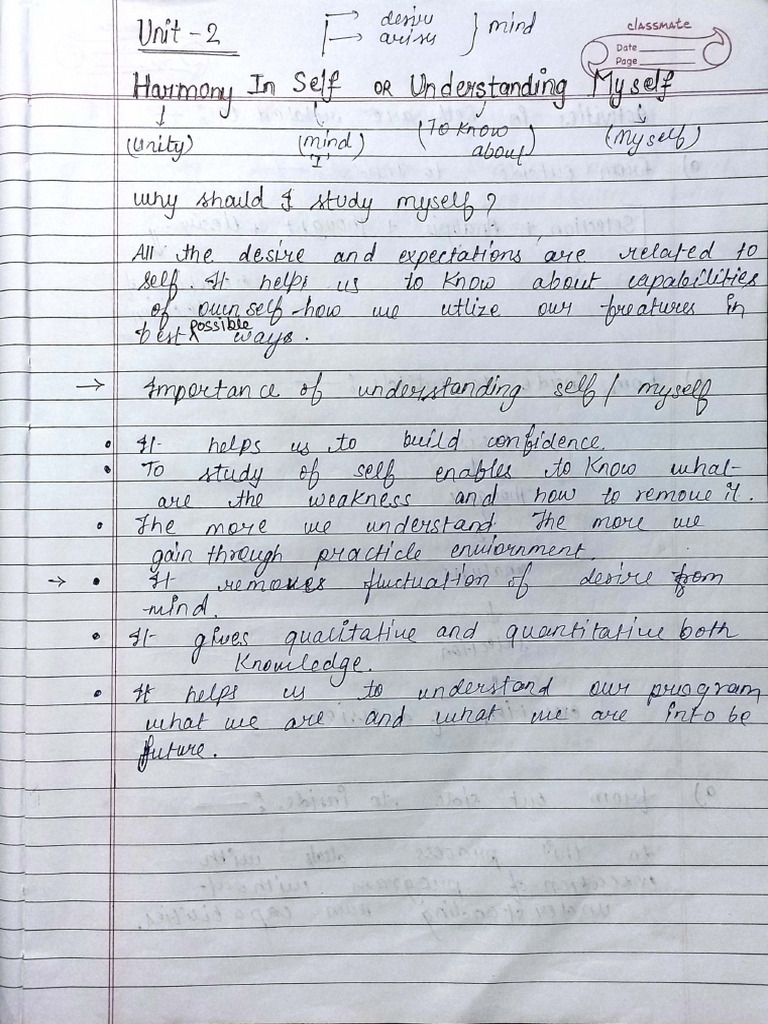 Uhv Unit 2 Hand | PDF