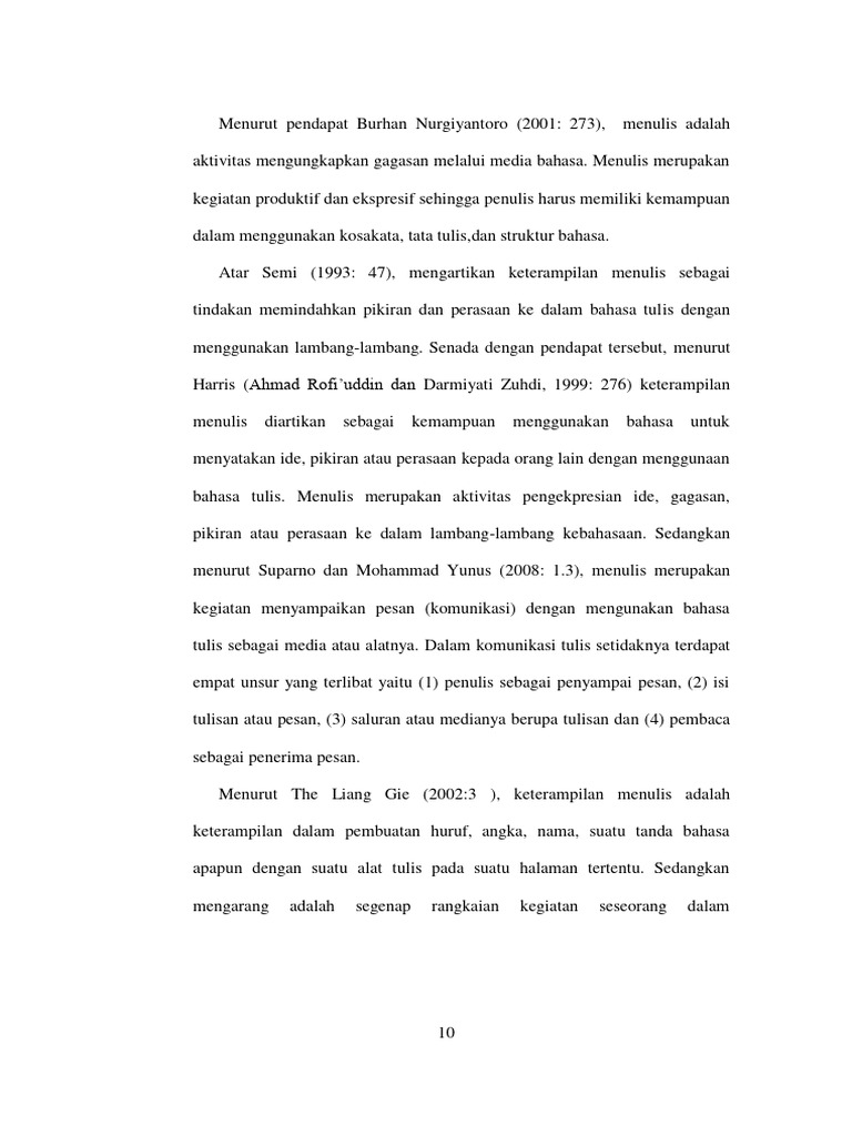 Keterampilan Menulis Menurut Suparno | PDF | Seni & Disiplin Bahasa