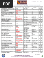 Sample Preservation Guidelines for Water | PDF | Chemical Elements | Atoms