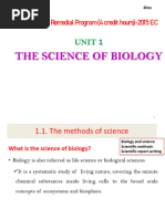 Unit 1 To 3 Biology Remedial | PDF | Rna | Nucleotides