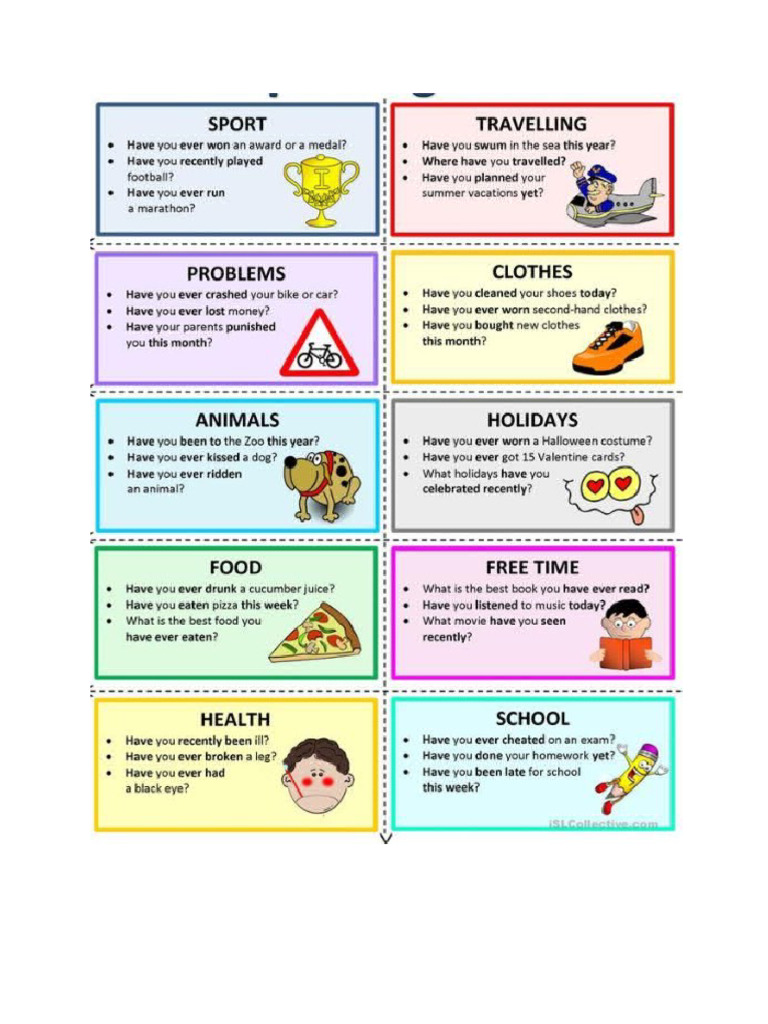 Speaking Cards 3 | PDF