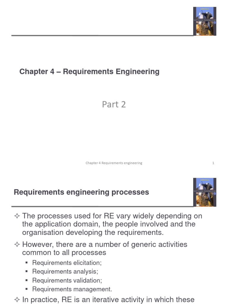 SE-Ch4-RequirementsEngineering-Part2 | PDF | Use Case | Ethnography
