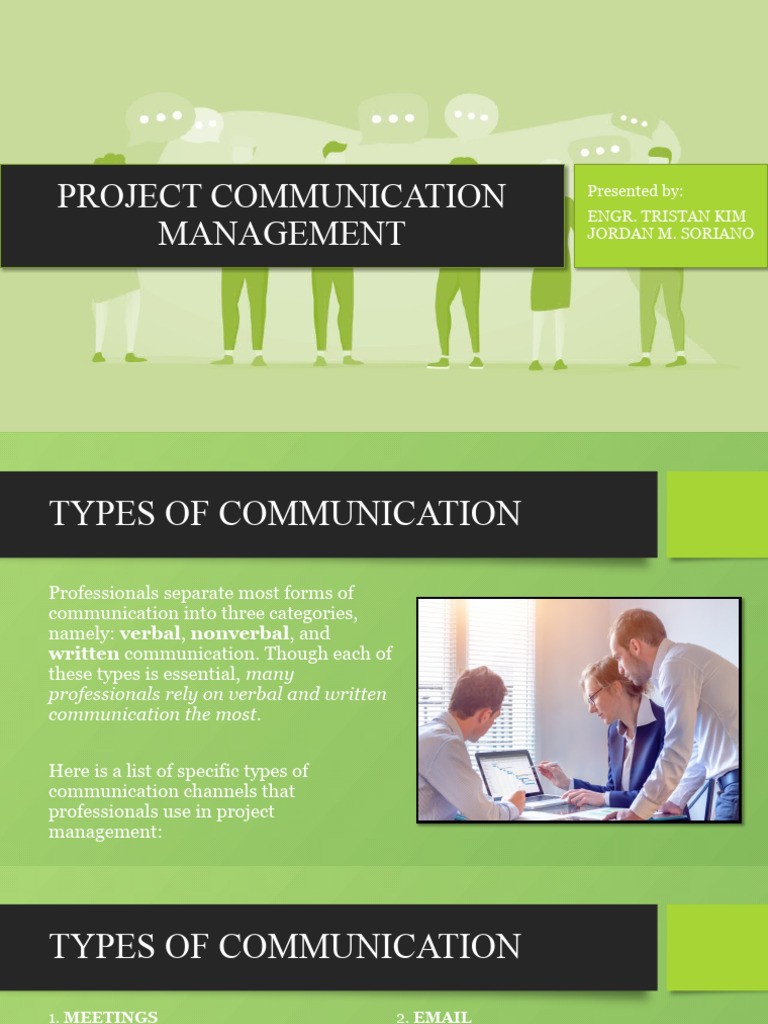 Project Communication Management | PDF | Communication | Project Management