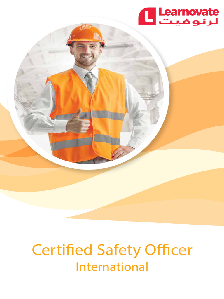 Certified Safety Officer - International | PDF | Occupational Safety ...
