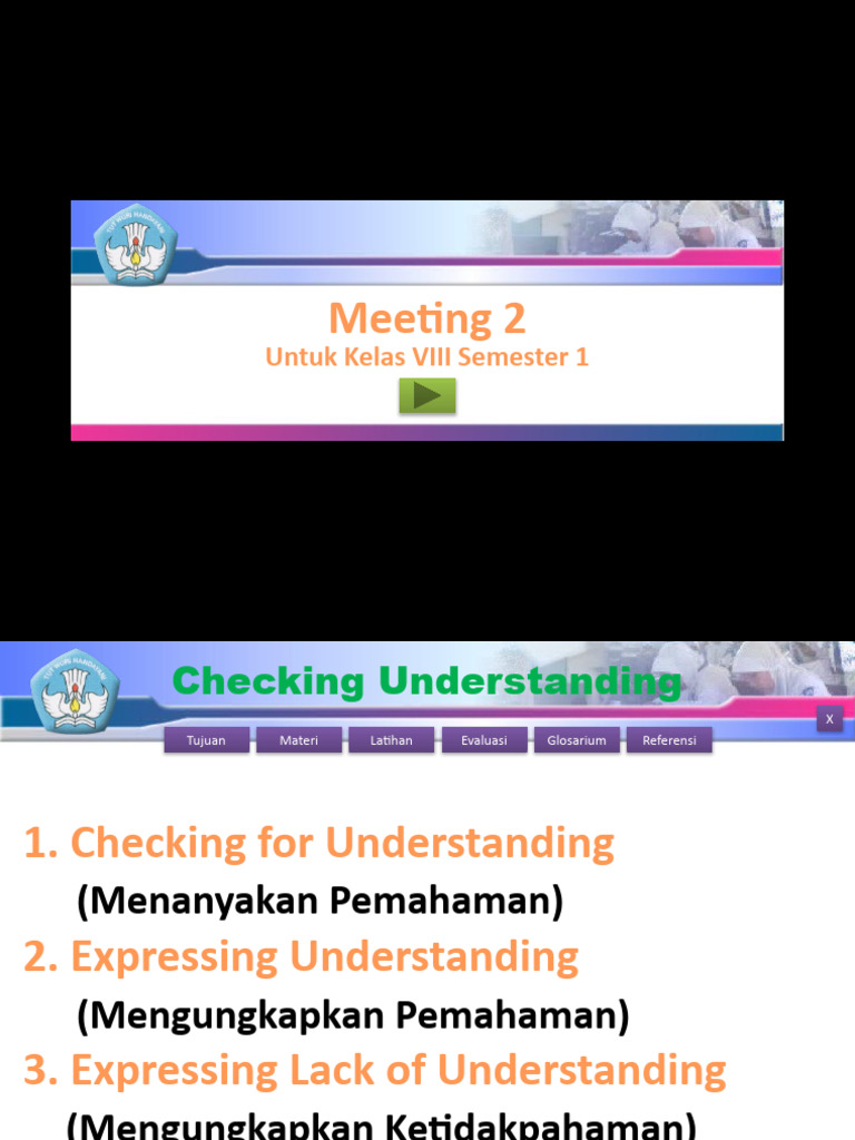 Checking Understanding | PDF