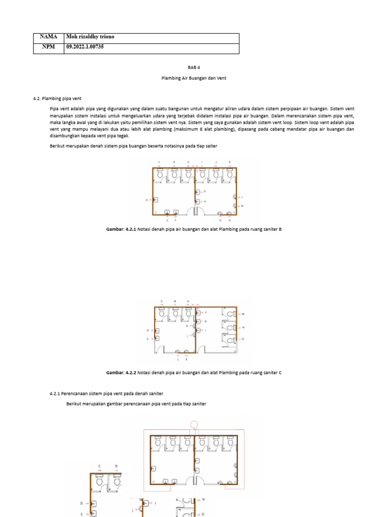 735 - 7pipa Air Buangan Dan Vent | PDF