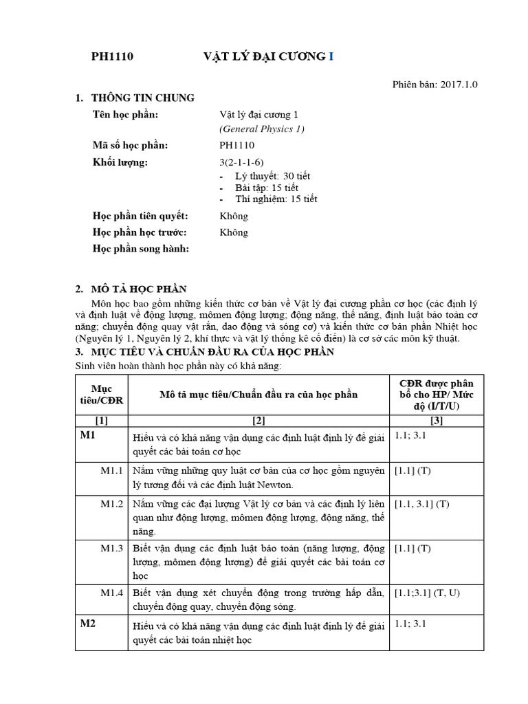 2017.1.0 VLĐC 1-PH1110-KSTN | PDF