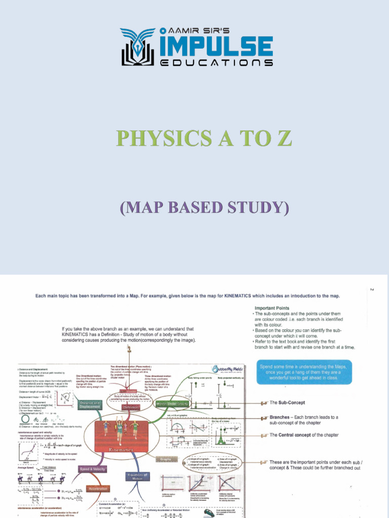 Physics Concept Maps | PDF