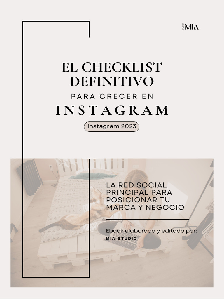 Checklist de Instagram 2023 | PDF | Marca | Gestión de la marca