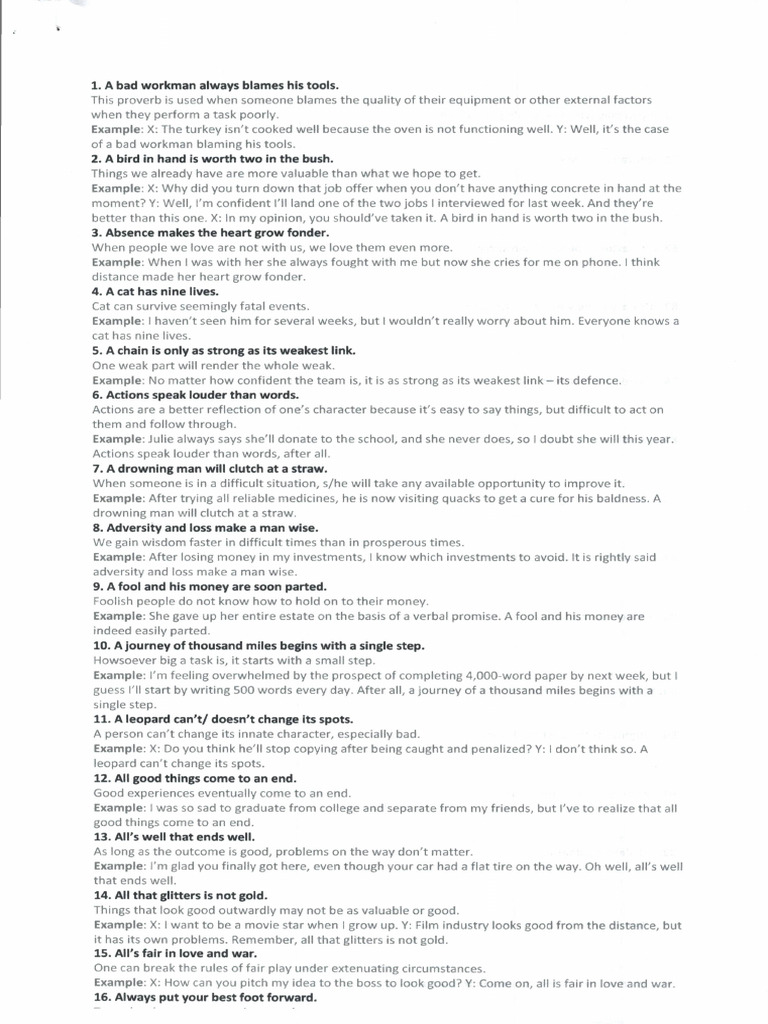 Idiomatic Expressions | PDF