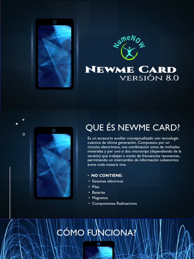 New me Card 8.0 | PDF | Dolor | Agua