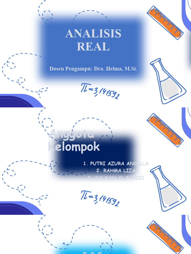 Kelompok 8 Analisis Real | PDF | Metode & Bahan Ajar | Komputer