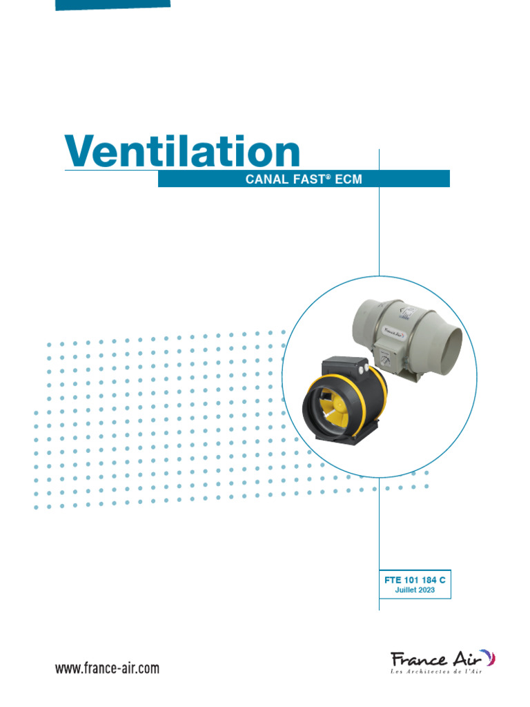 Fte 101 184 C Canal Fast Ecm | PDF
