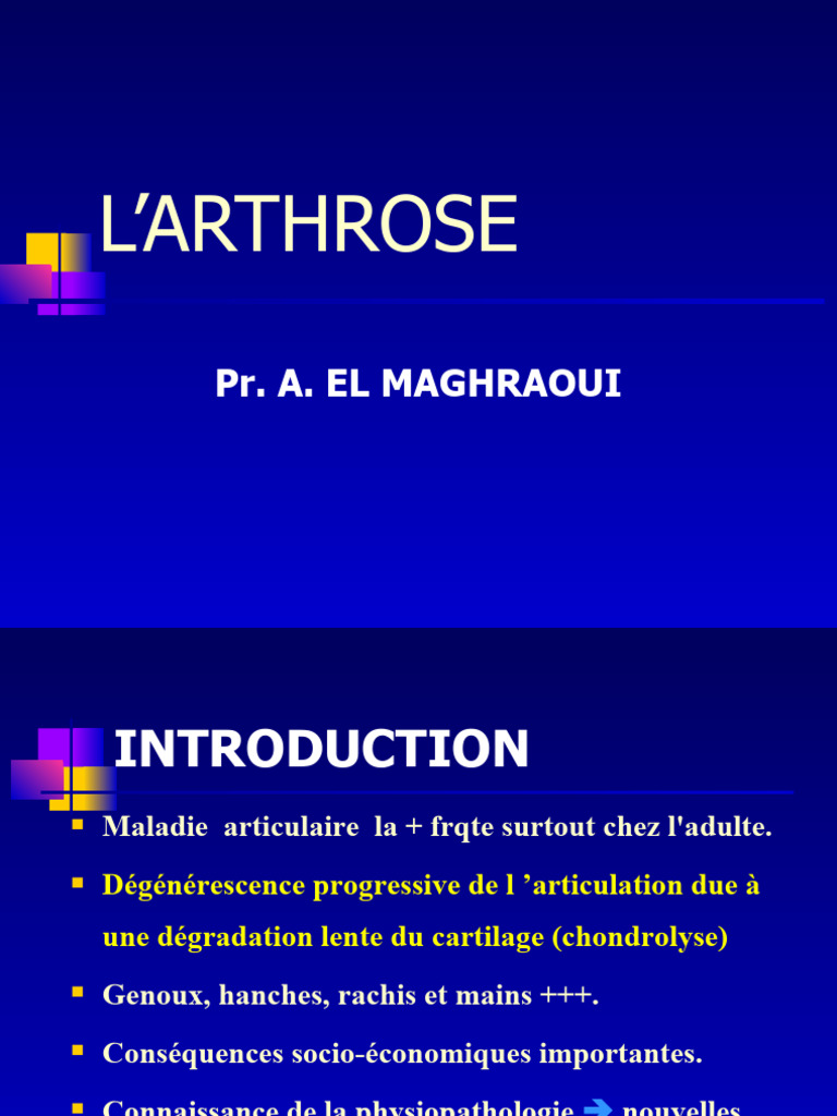 Comprendre l'arthrose : causes et traitements | PDF | Arthrose | Cartilage